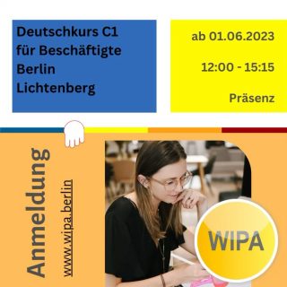 Berufssprachkurse allgemein - WIPA Berlin